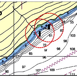 Acoustic receiver array designs and theoretical detection radii.