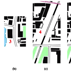 Detailed comparisons of the linear features: (a) and (c) are from Fig ...