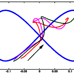 Response patterns during rightward catch trials of FF2 phase.