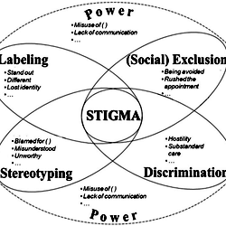 Item - A visual representation of stigma (domains and their respective ...