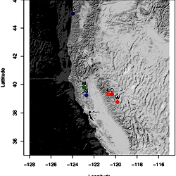 Map of sampling locations.