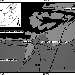 Location of Towoomba Agricultural Development Centre in the southern ...
