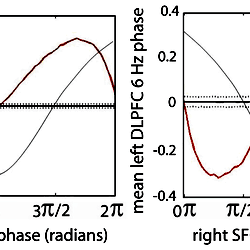 Two examples of theta-theta phase relationship.