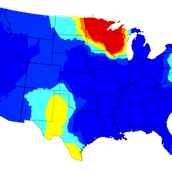 Baseline map of Anaplasma spp. seroprevalence.