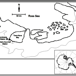 Map of the sampling areas.