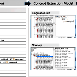 Concept extraction process.