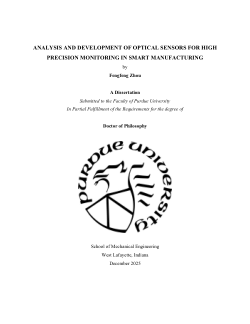 Item - ANALYSIS AND DEVELOPMENT OF OPTICAL SENSORS FOR HIGH PRECISION ...
