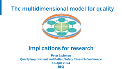A multi-dimensional quality model: implications for research