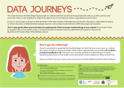 Data Journeys methodology infographic