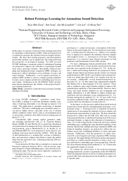 Robust Prototype Learning for Anomalous Sound Detection