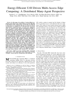 Energy-Efficient UAV-Driven Multi-Access Edge Computing: A Distributed Many-Agent Perspective