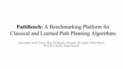 Systematic comparison of path planning algorithms using PathBench