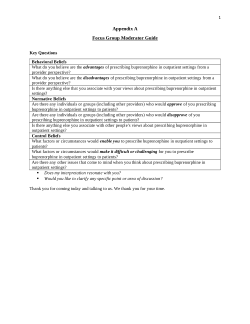 Barriers and Facilitators to DATA Waivered Providers Prescribing ...