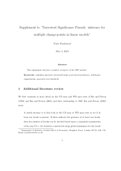 Narrowest Significance Pursuit: Inference for Multiple Change-Points in Linear Models