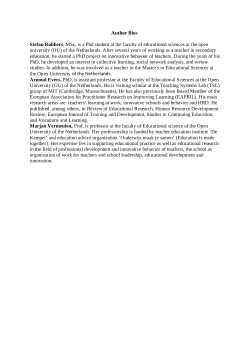 The design process of a questionnaire measuring teachers’ innovative ...