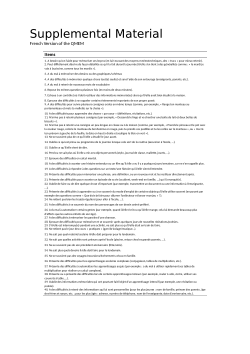 Questionnaire of Memory (Q-MEM): A new measure of everyday memory ...