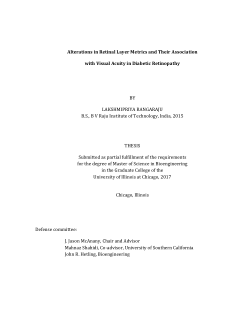 Alterations in Retinal Layer Metrics and Their Association with Visual ...