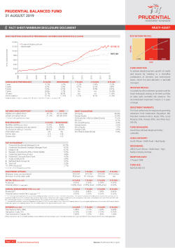 Integrated Financial Planning (Case Study) Supporting Documents