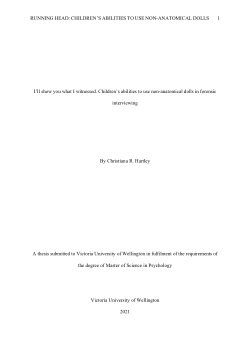 I’ll show you what I witnessed. Children’s abilities to use non ...