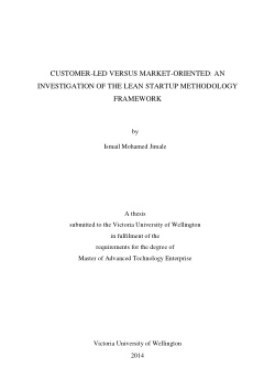Customer-led versus market-oriented: An investigation of the lean ...