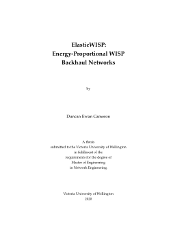 ElasticWISP: Energy-Proportional WISP Backhaul Networks