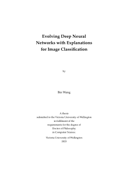 Evolving Deep Neural Networks with Explanations for Image Classification