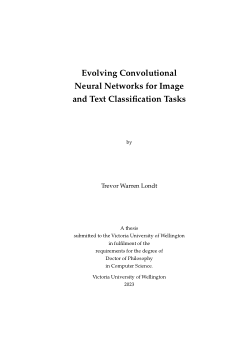 Evolving Convolutional Neural Networks for Image and Text Classification Tasks