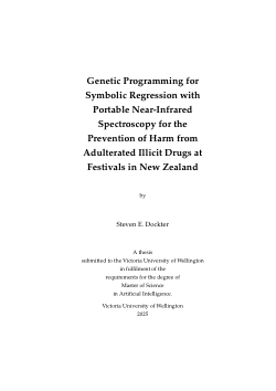 Genetic Programming for Symbolic Regression with Portable Near-Infrared ...