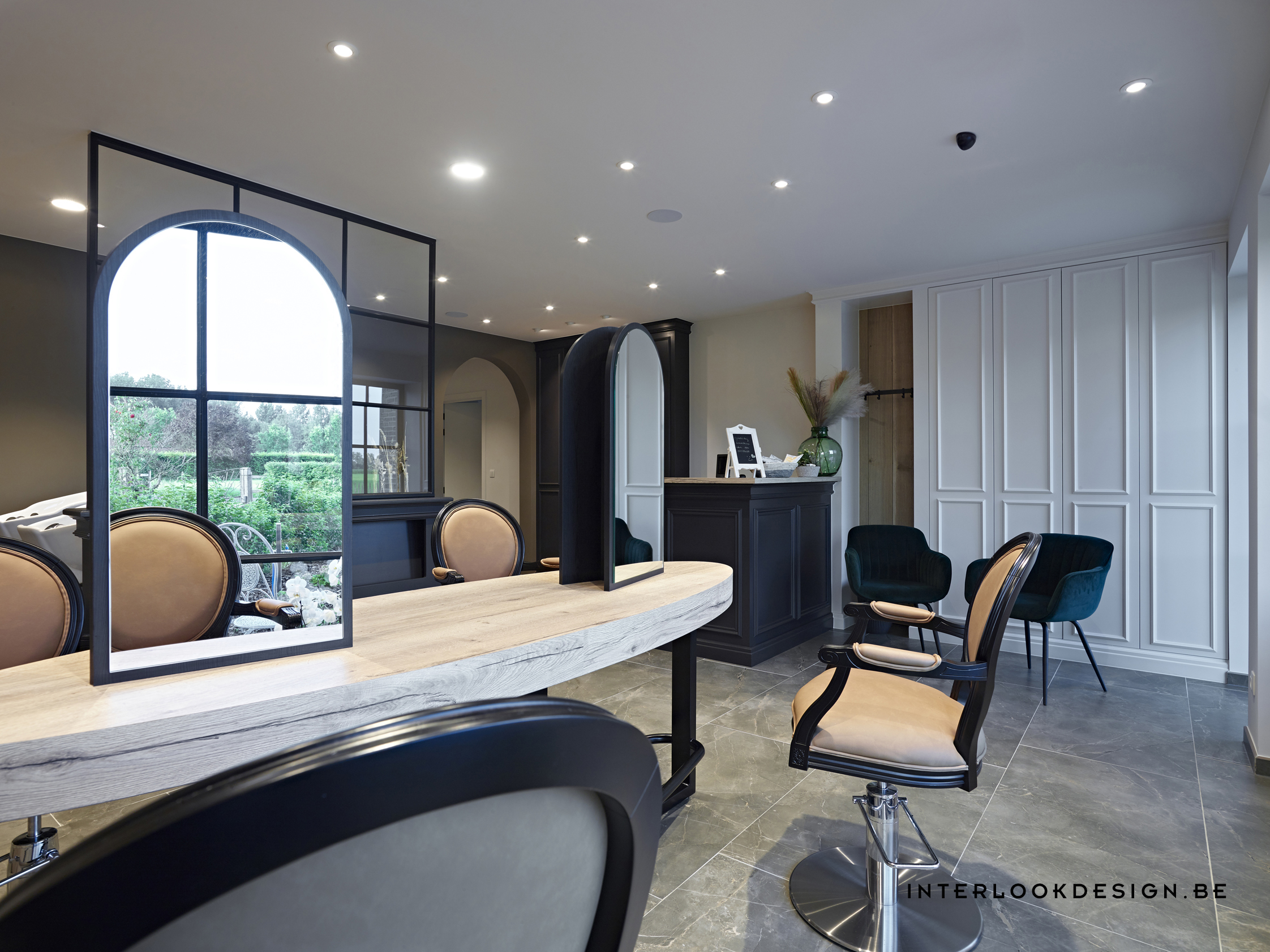 Kapsalon inrichting: Annabel | Interlook Design