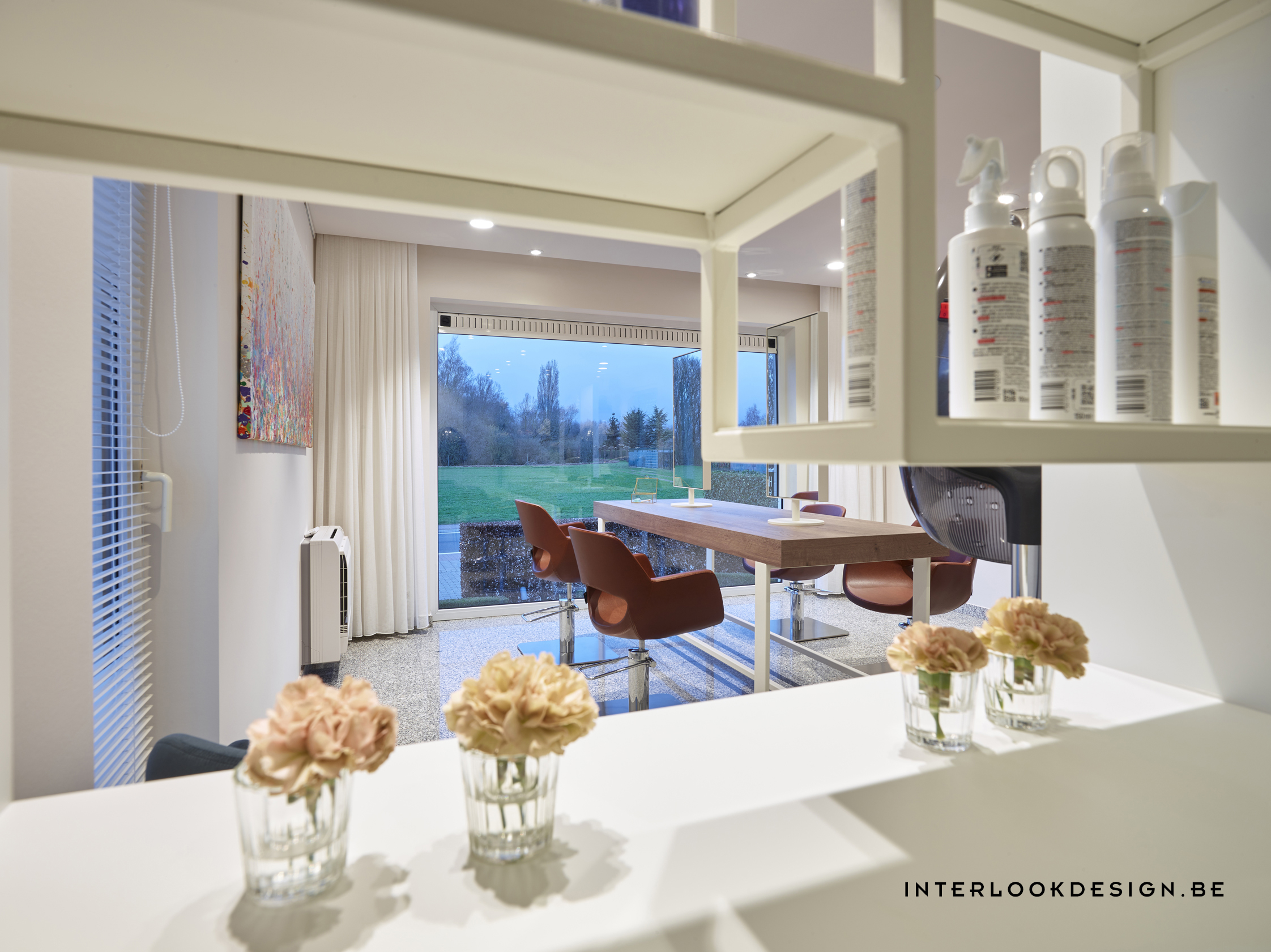 Kapsalon inrichting: Coiffure Jo & An-Sofie | Interlook Design
