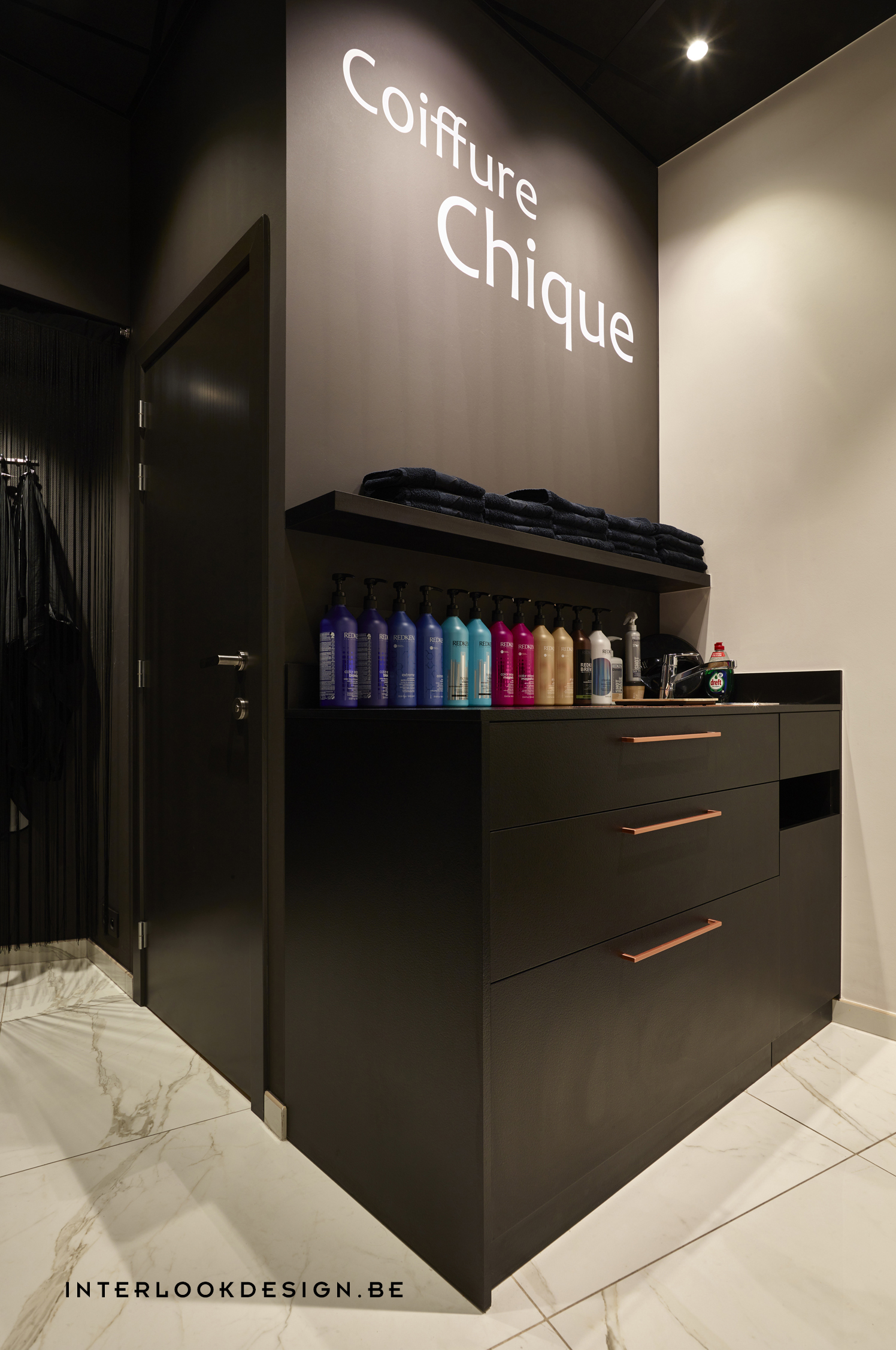 Kapsalon inrichting: Coiffure Chique | Interlook Design