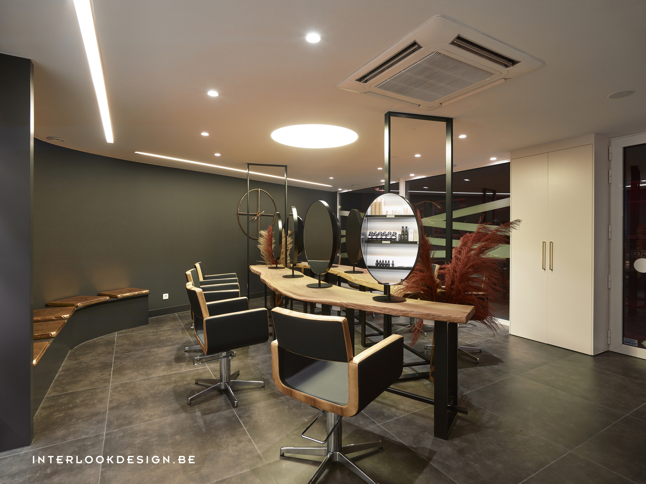 Kapsalon inrichting: Ghy & Czy | Interlook Design