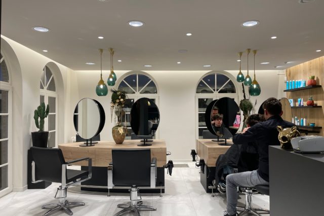 Interlook Design | Kapsalon inrichting: Kristof's Hairstudio