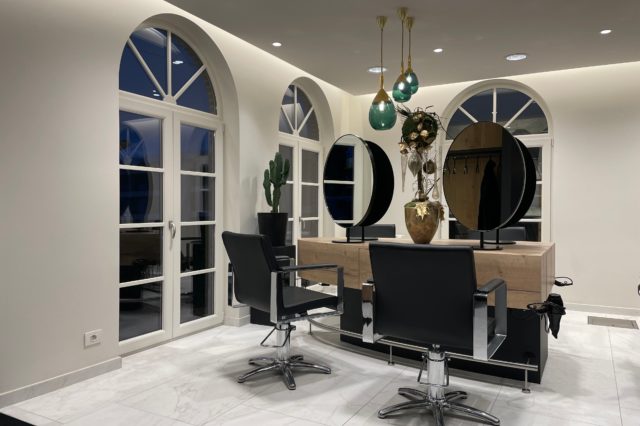 Interlook Design | Kapsalon inrichting: Kristof's Hairstudio