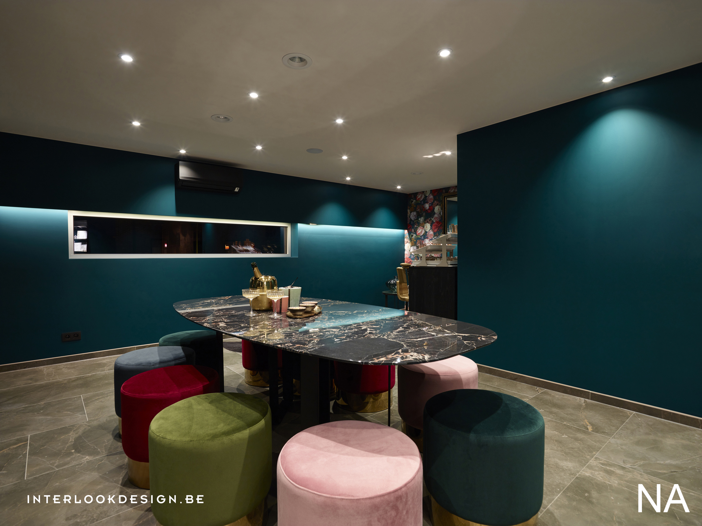 Kapsalon inrichting: Quara | Interlook Design