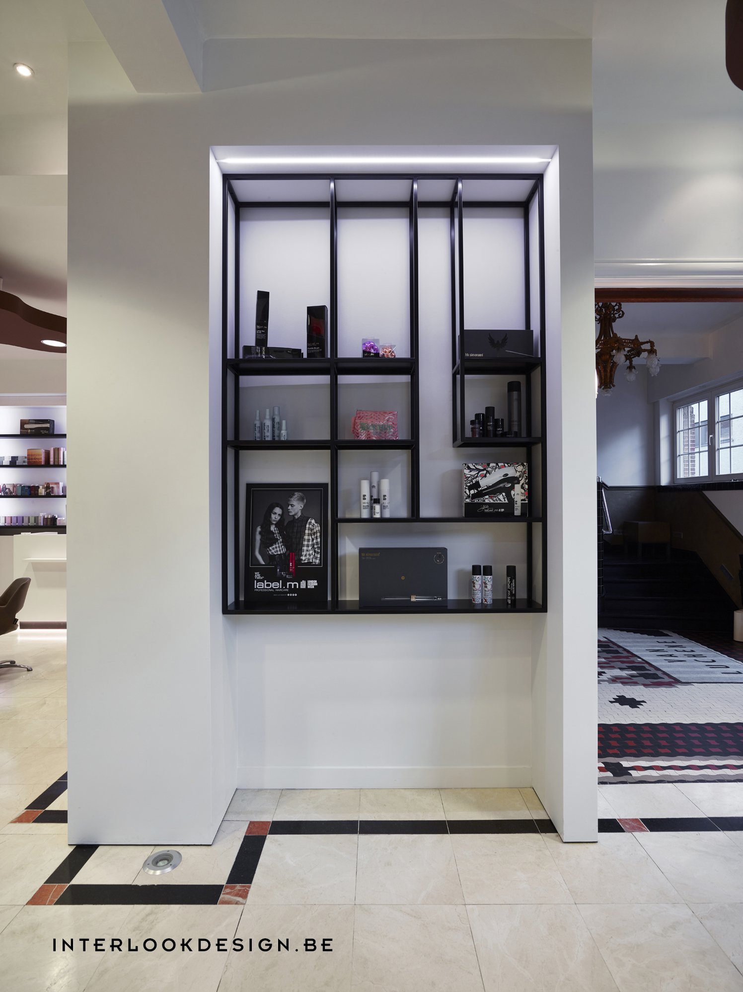 Interlook Design | Kapsalon inrichting: Van Luchene Hair & Beauty