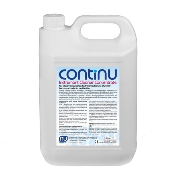 CONTINU Dental Instrument Cleaner (HTM 01-05 compliant) - Premium Plus
