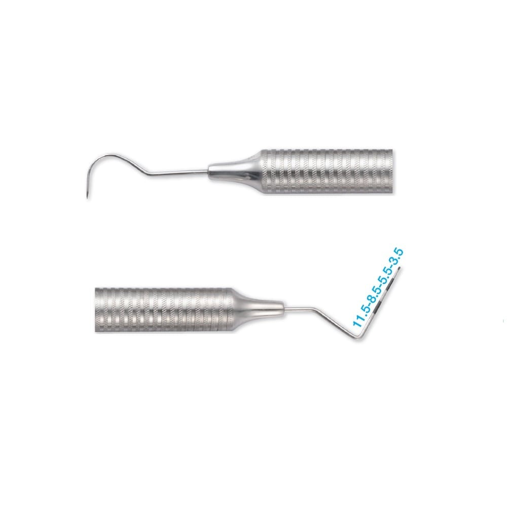 XL CP-Who Double Ended Marked Perio Probe with Hollow Handle - Premium Plus