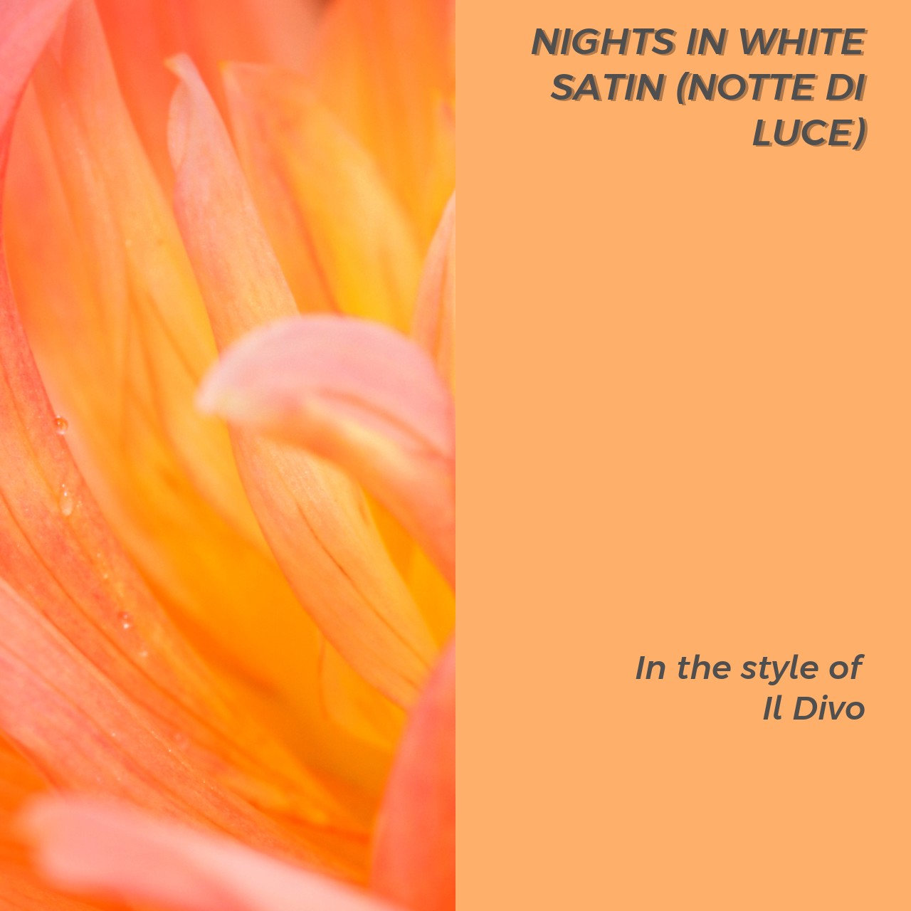 Il Divo Nights In White Satin Notte Di Luce Karaoke Singa il-divo-nights-in-white-satin-notte-di-luce-karaoke-singa