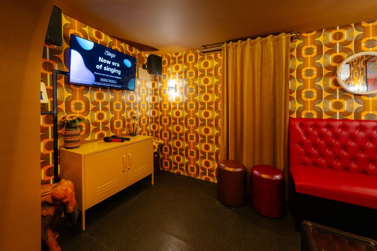 Example karaoke room floor plans for hospitality businesses