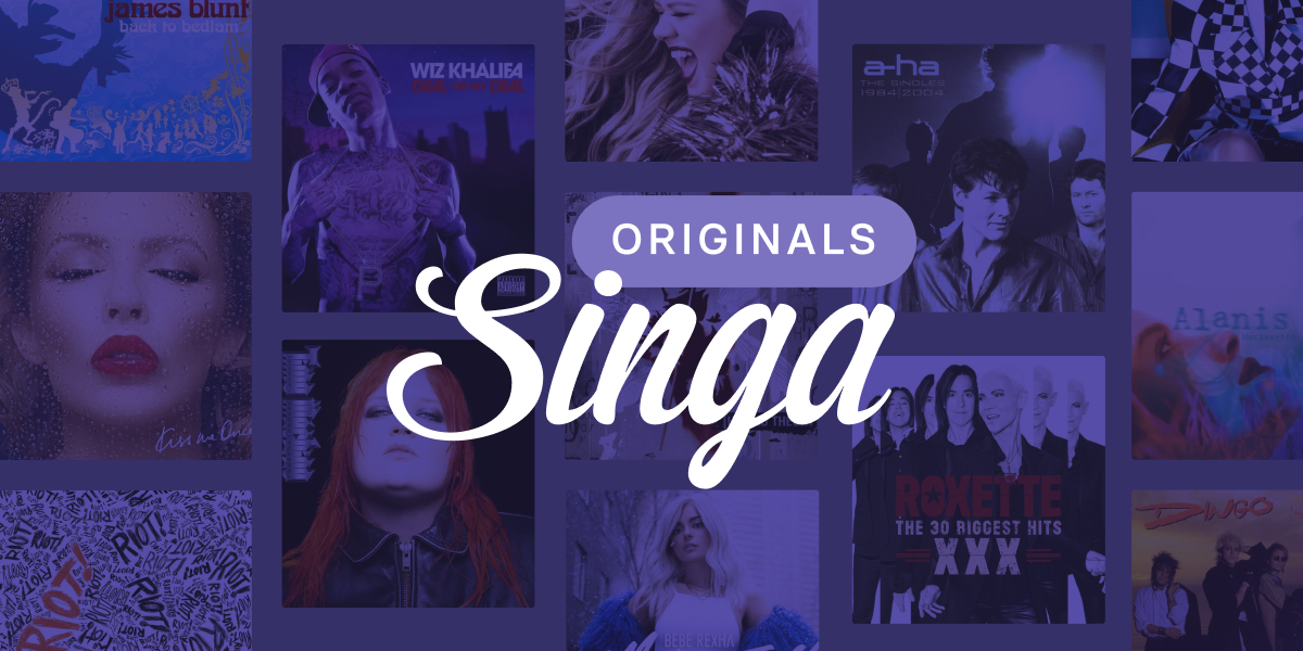 Sing Karaoke Like Never Before: Original karaoke recordings now on Singa