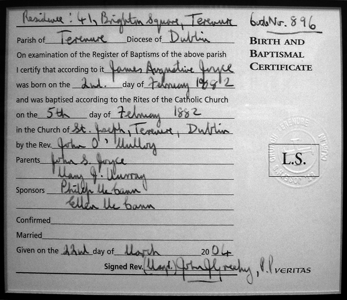 Baptismal Records