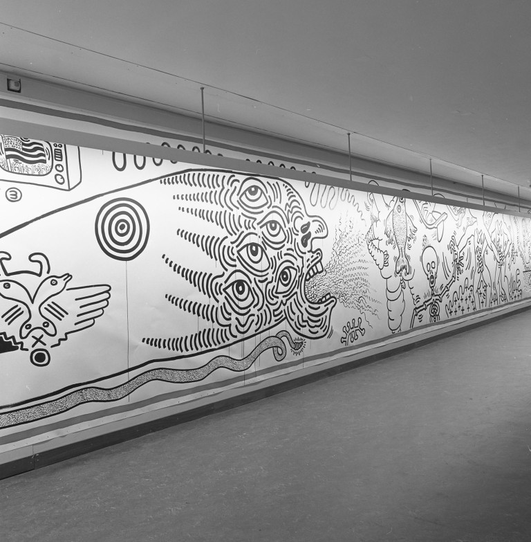 'Amsterdam Notes' by Keith Haring back in the Stedelijk Museum