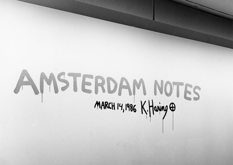 'Amsterdam Notes' by Keith Haring back in the Stedelijk Museum