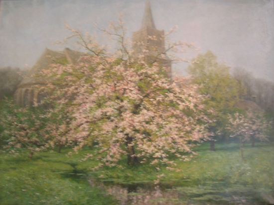 Bloeiende appelboom - Egbert Schaap