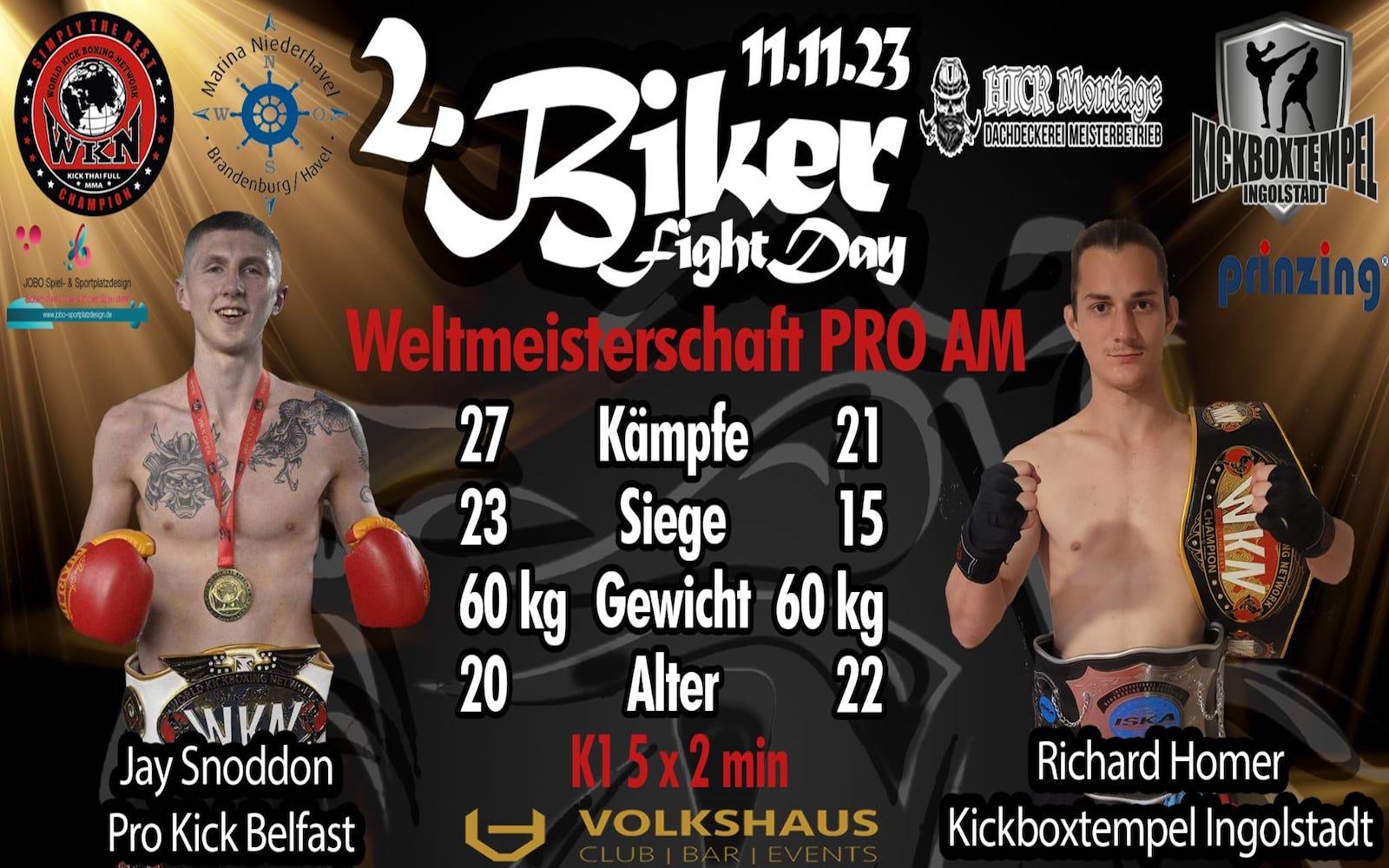 WKN World Title - Snoddon Vs Homer II | Prokick