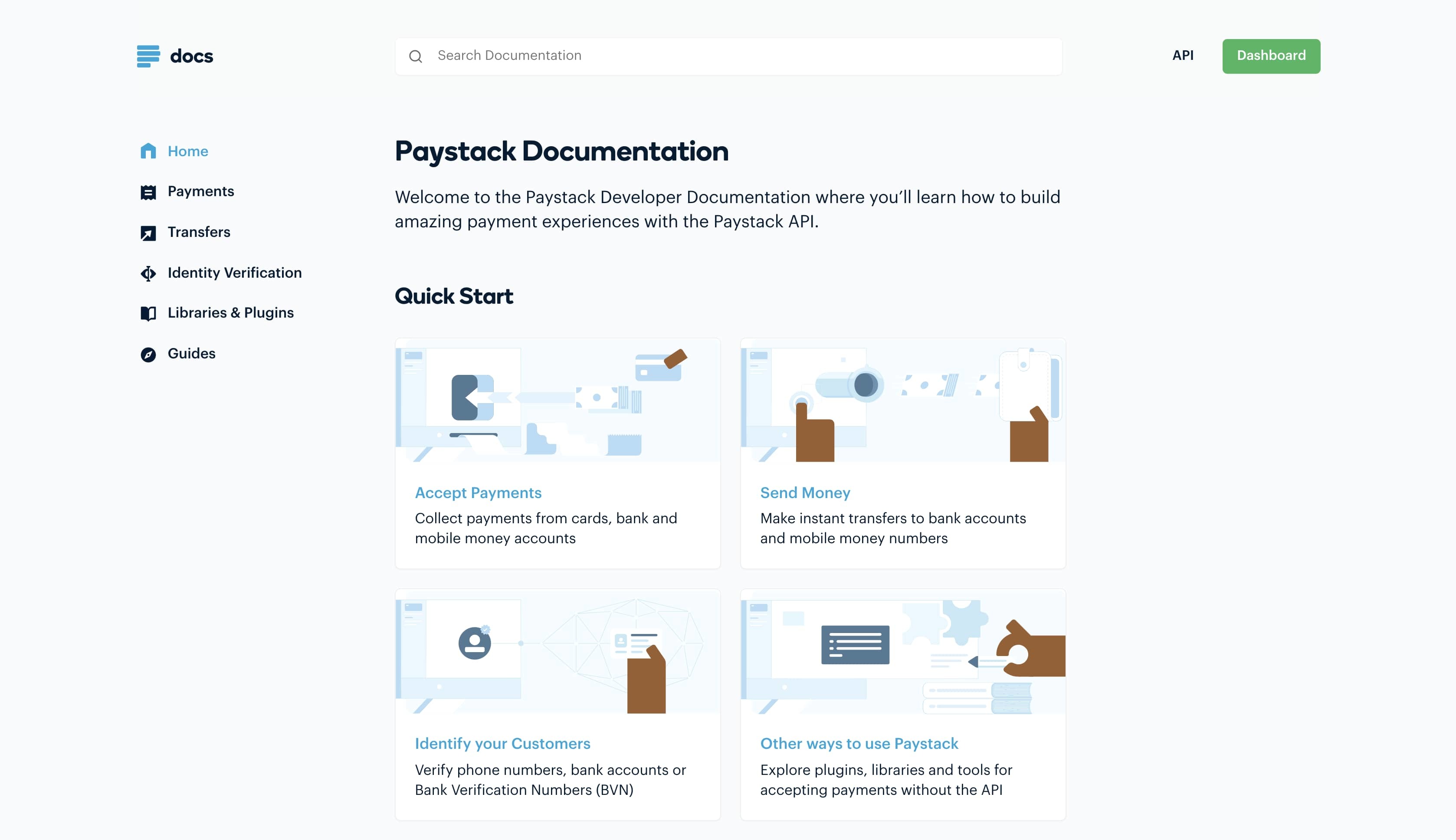 Introducing the new Paystack Developer Documentation - The Paystack Blog