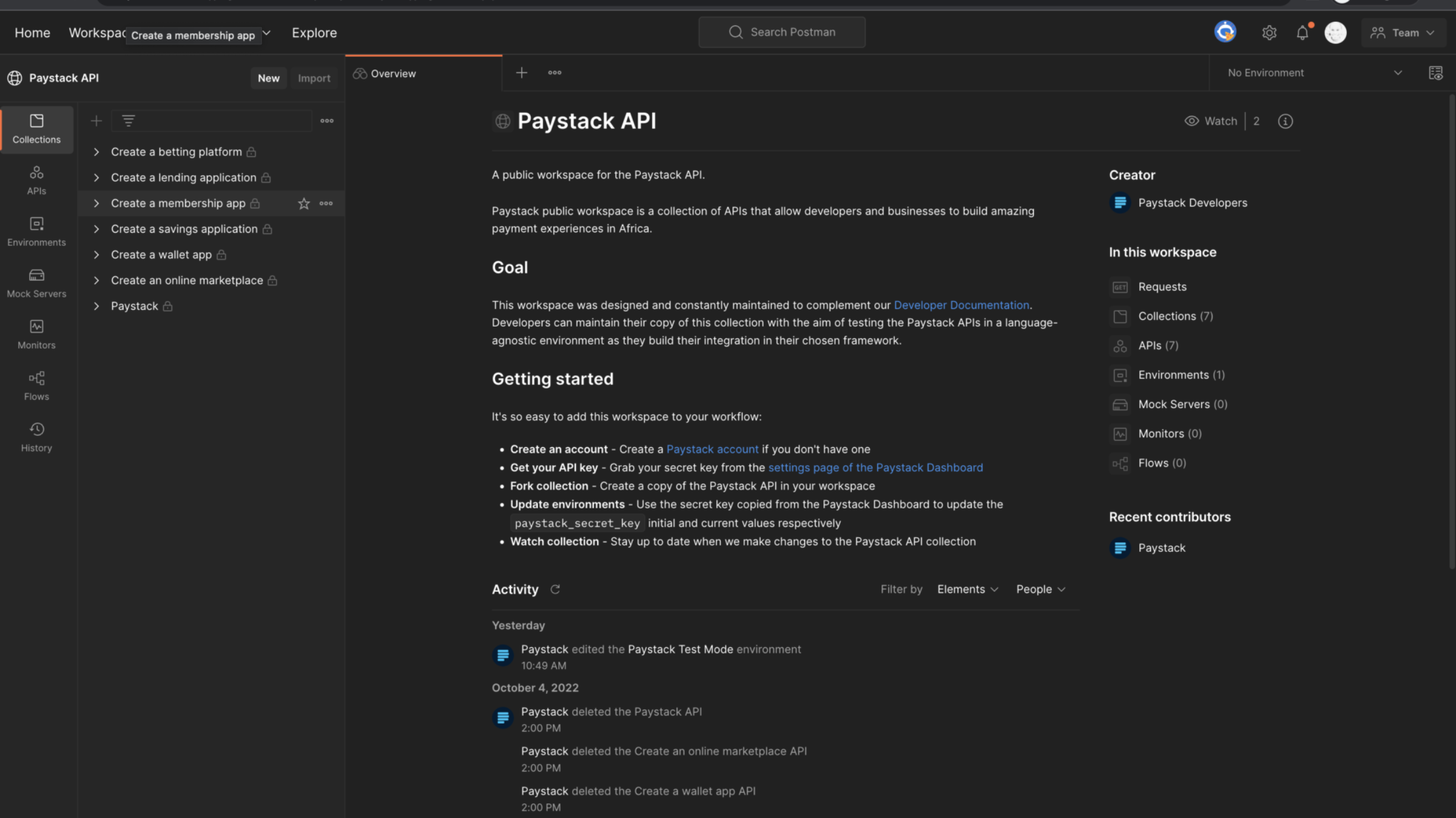 Introducing the Paystack Postman workspace - The Paystack Blog