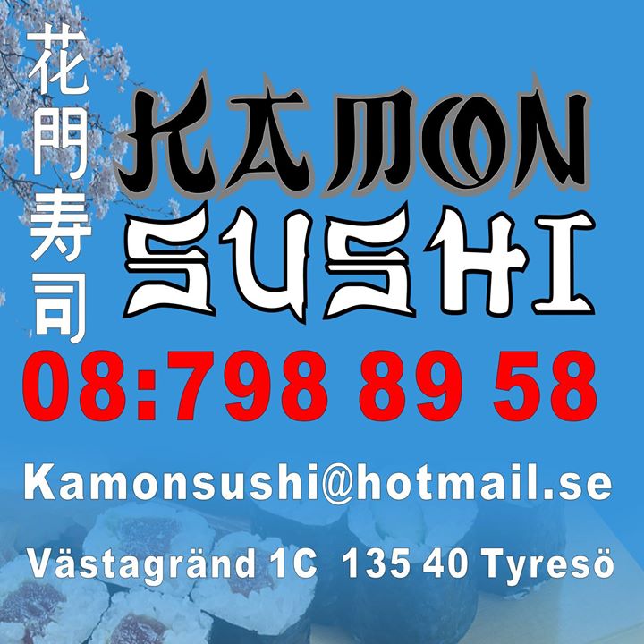 Kamon Sushi Beställ | Farsta | Qopla