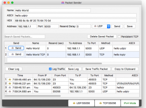 Packet Sender | Showroom